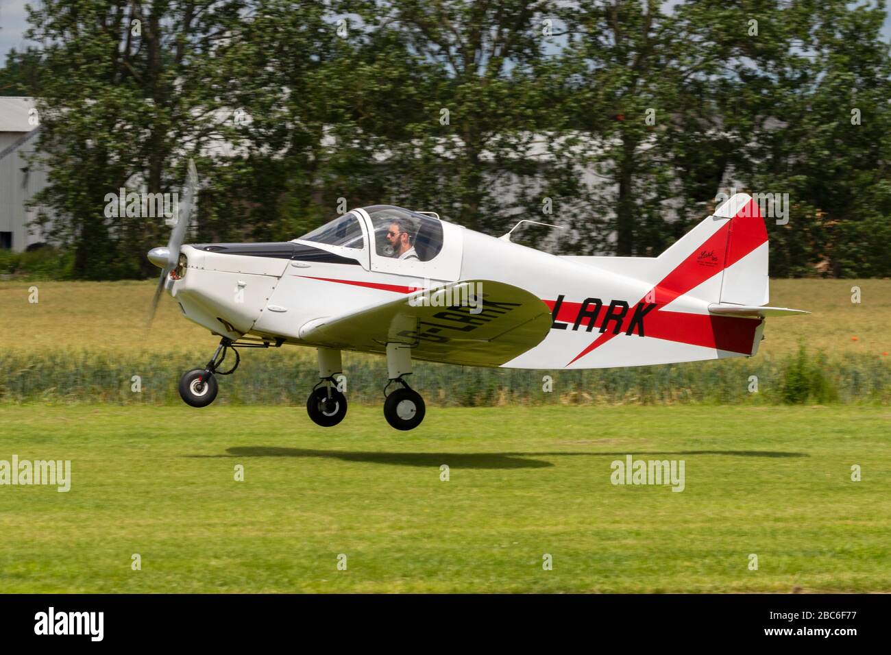 Lark 95 G-LARK Stock Photo - Alamy