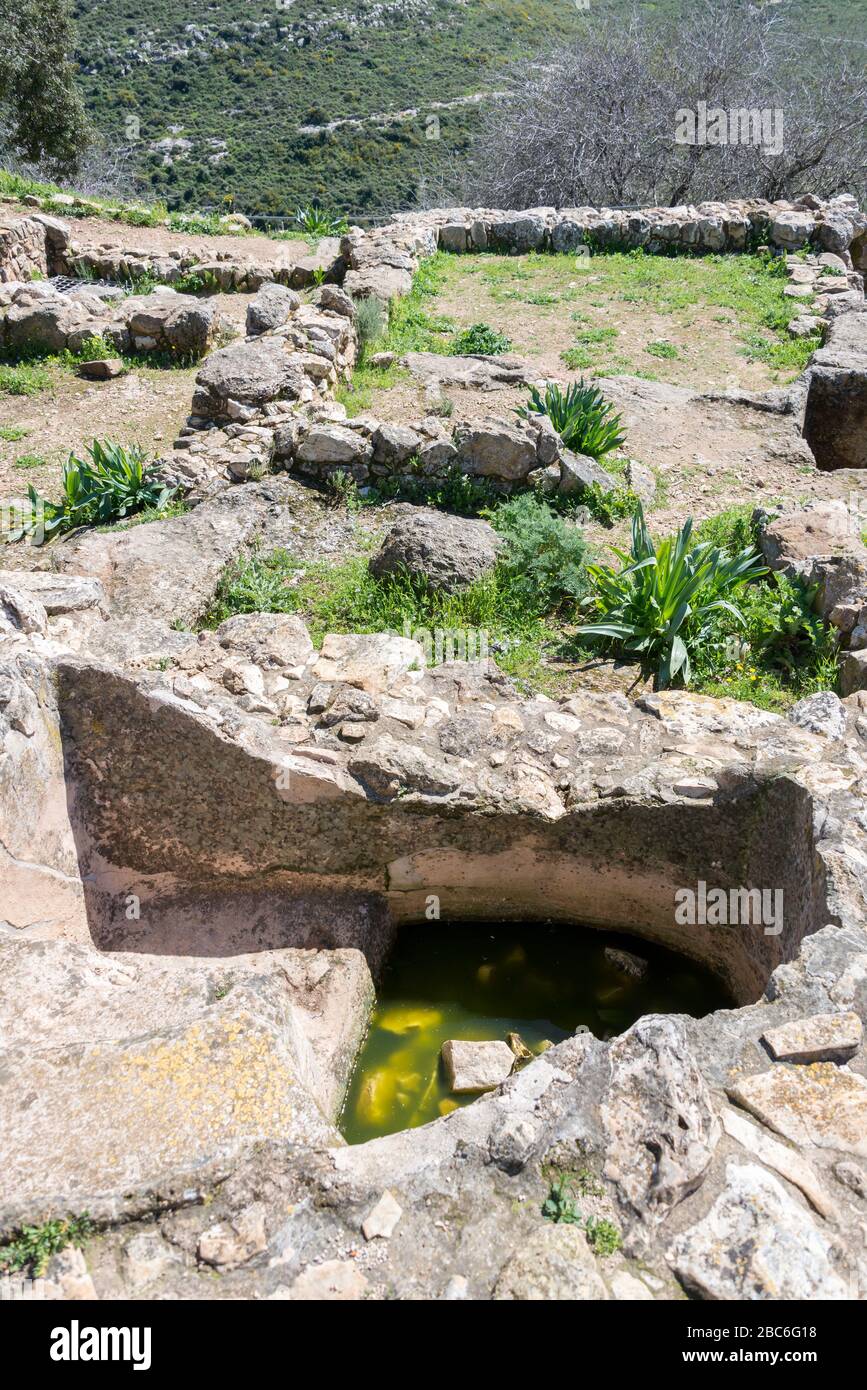 Tel Yodfat National Park, Israel Stock Photo - Alamy