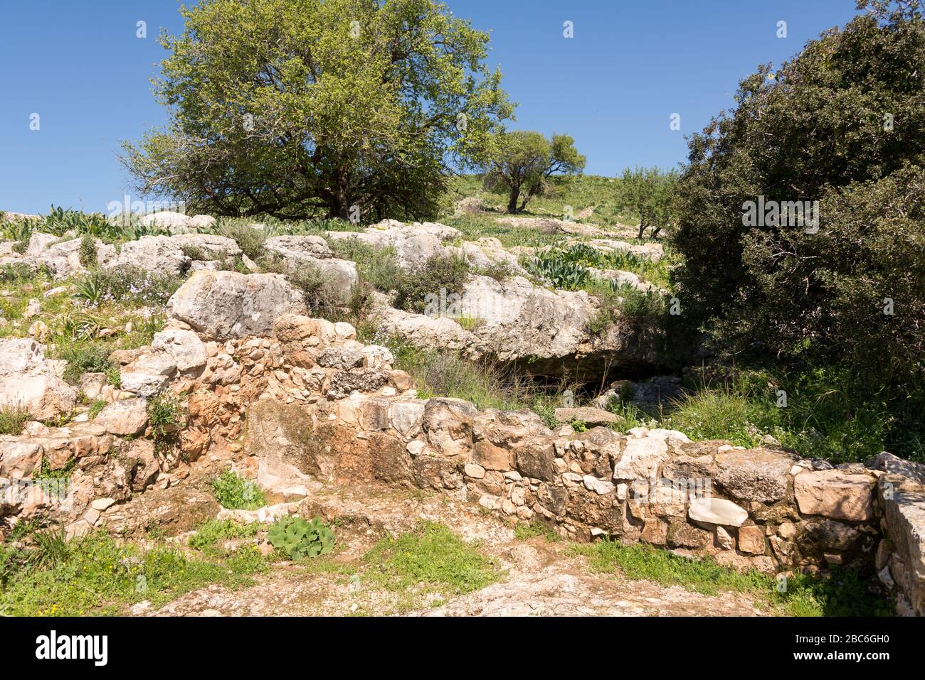 Tel Yodfat National Park, Israel Stock Photo - Alamy