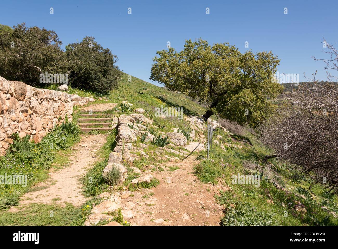 Tel Yodfat National Park, Israel Stock Photo - Alamy