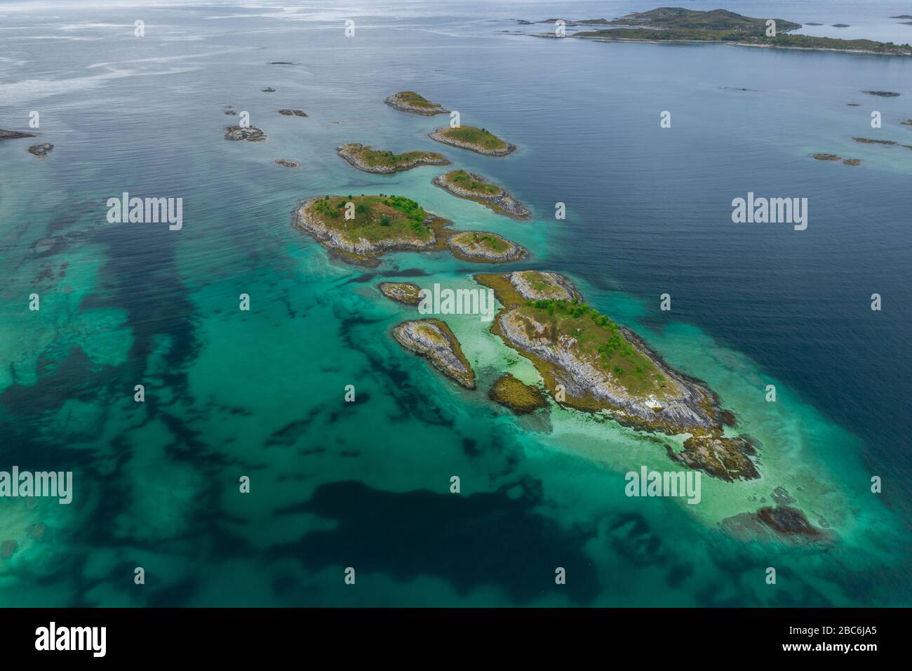Caribic Islands in Norway Stock Photo - Alamy
