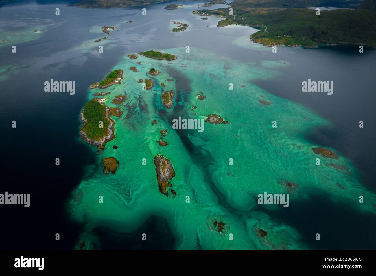 Caribic Islands in Norway Stock Photo - Alamy