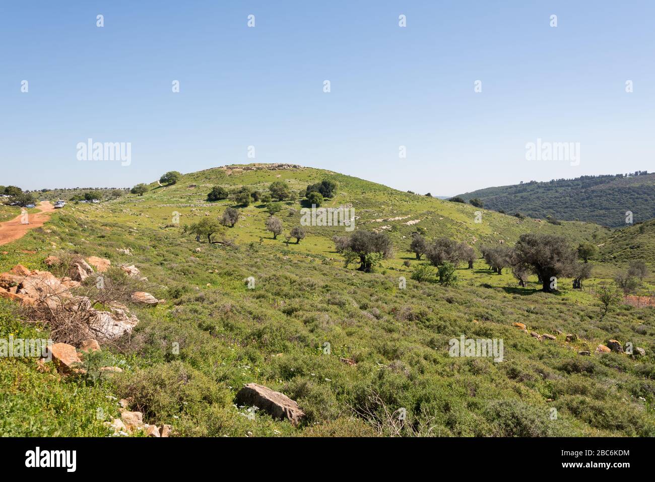 Tel Yodfat National Park, Israel Stock Photo - Alamy