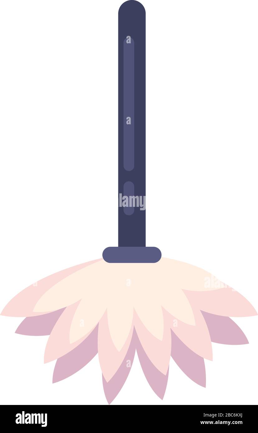 mop flat style icon design, Cleaning service wash home hygiene ...