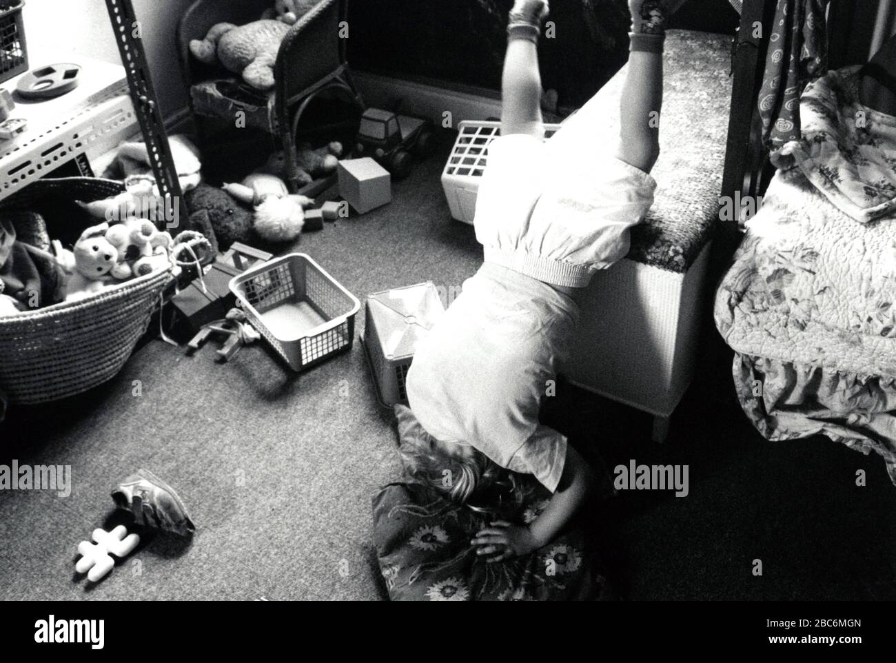 Children tantrum b&w hi-res stock photography and images - Alamy