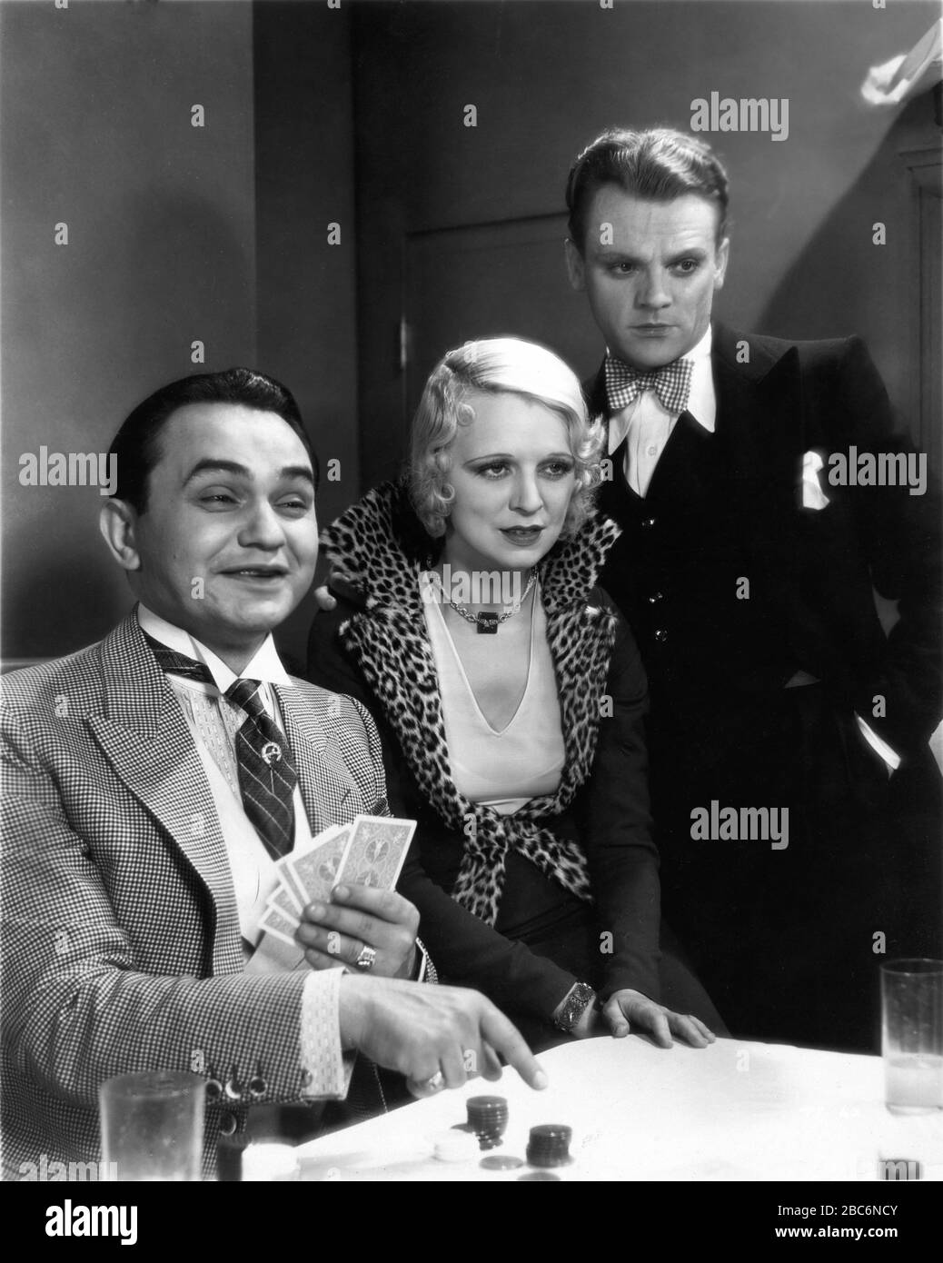 EDWARD G. ROBINSON NOEL FRANCIS and JAMES CAGNEY in SMART MONEY 1931 ...