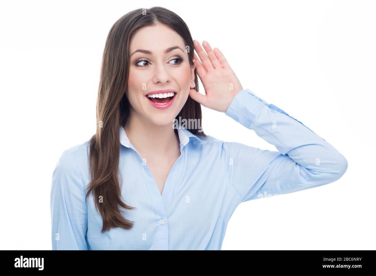 Studio shot of a business woman Stock Photo - Alamy