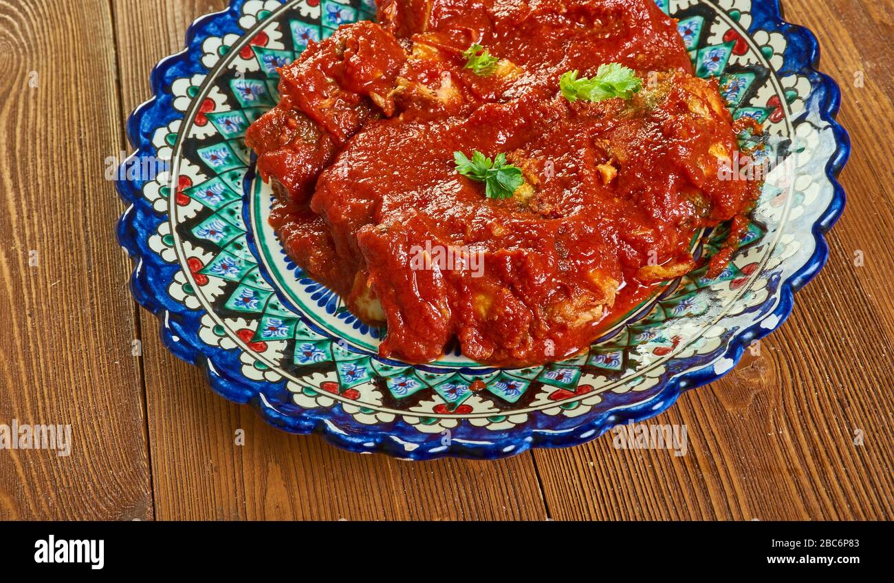 Ambulthiyal -Sri Lankan Sweet and sour fish curry Stock Photo - Alamy
