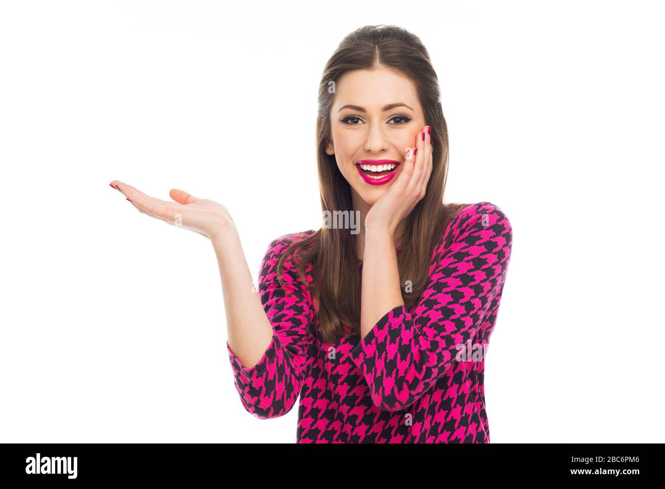 Pin-Up Girl Posing Stock Photo - Alamy