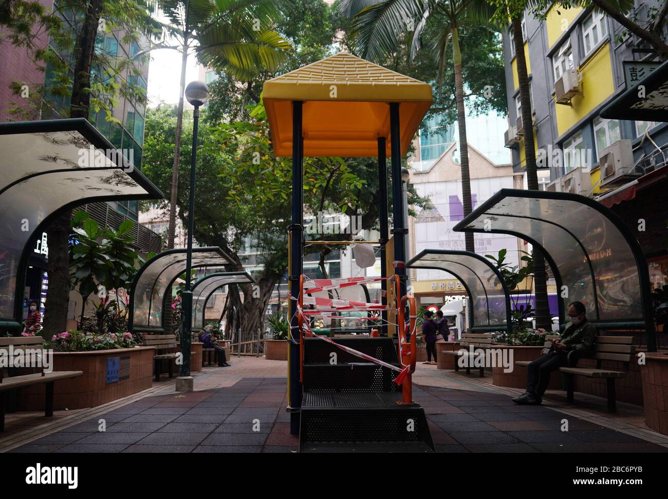 Hong Kong. 3rd Apr, 2020. Photo taken on April 3, 2020 shows a ...