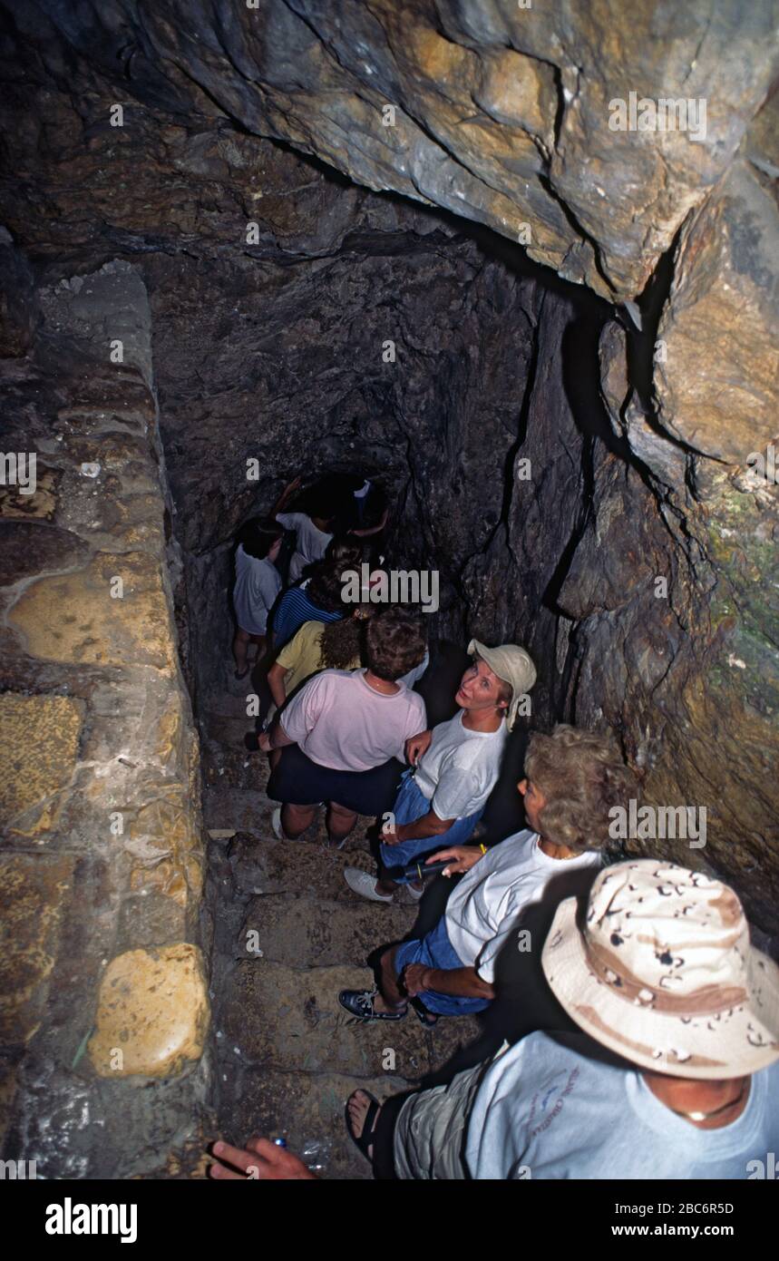 Hezekiah's Tunnel, or the Siloam Tunnel is a tunnel that was dug ...