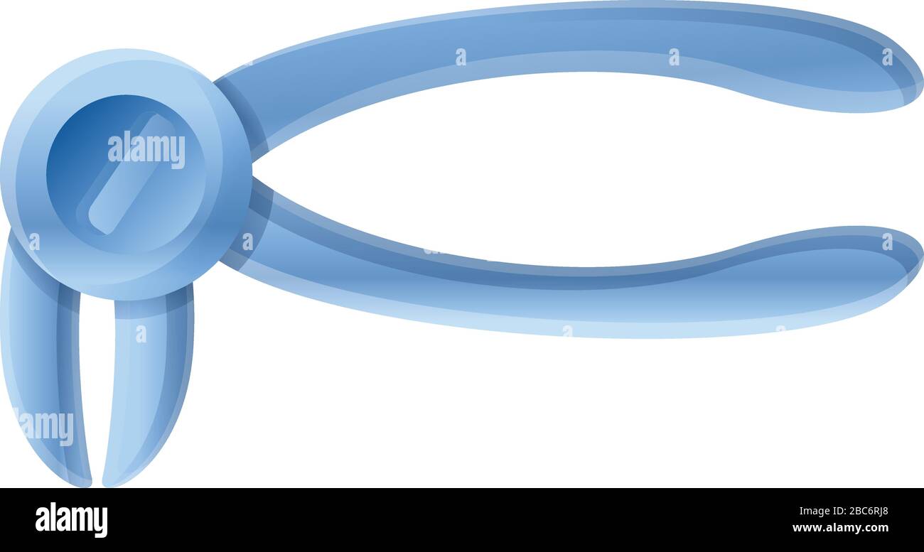 Pliers icon. Cartoon of pliers vector icon for web design isolated on ...