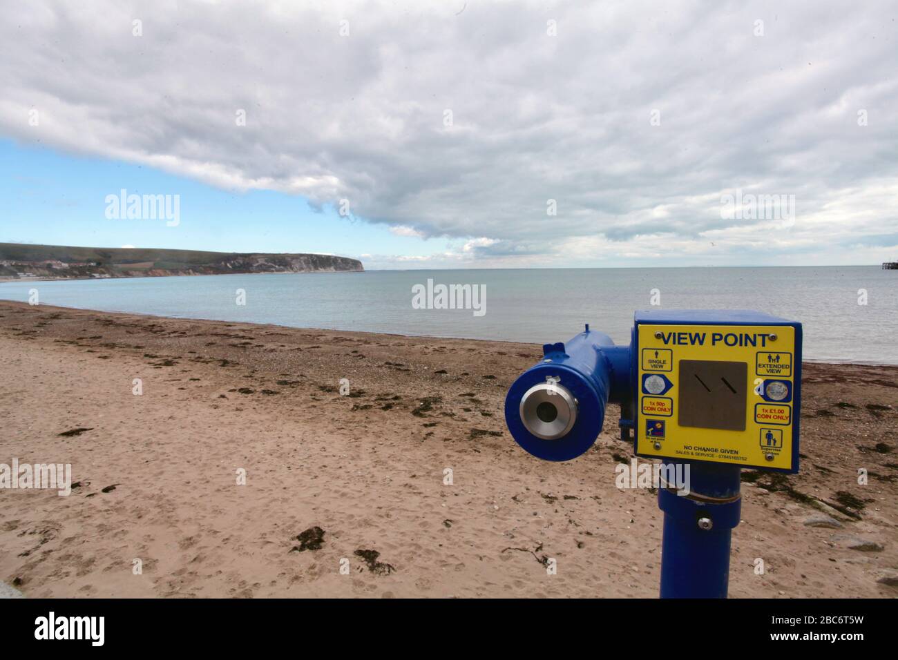 Empty lock down beach hi-res stock photography and images - Alamy