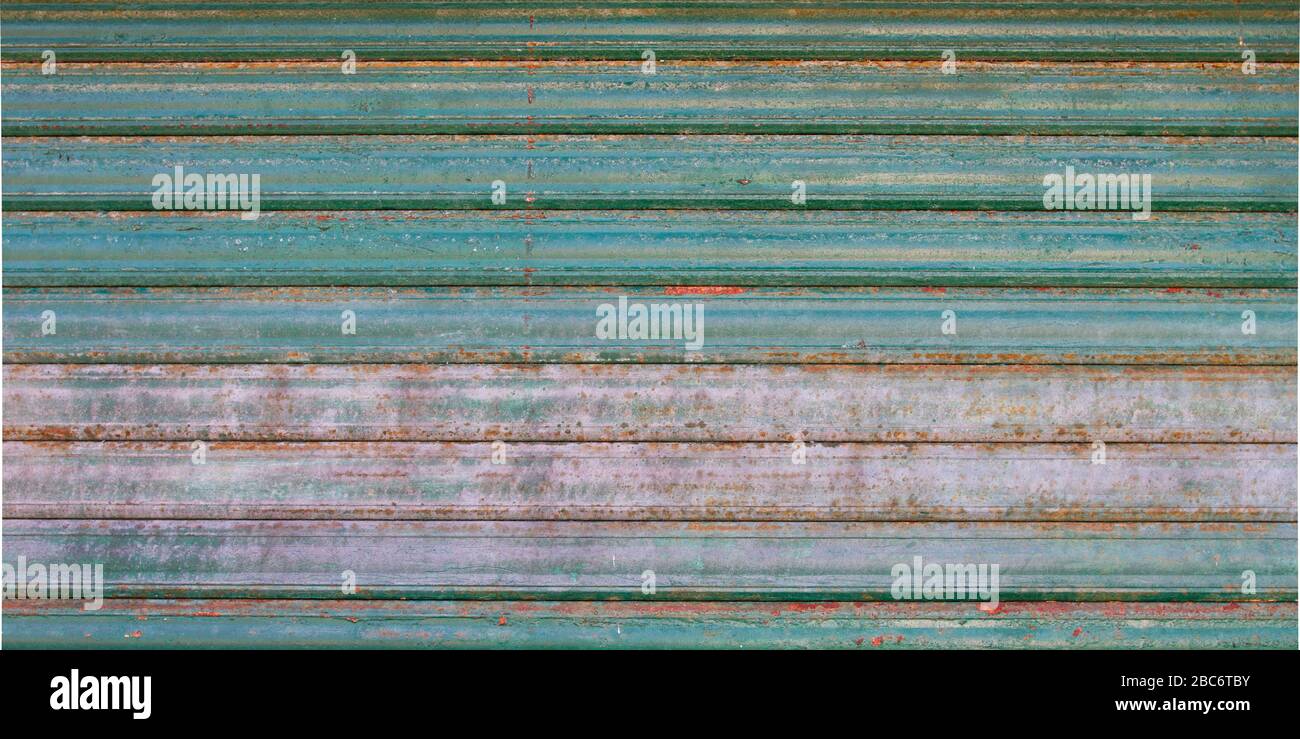 Dirty Green wall metal background texture vintage Stock Photo - Alamy