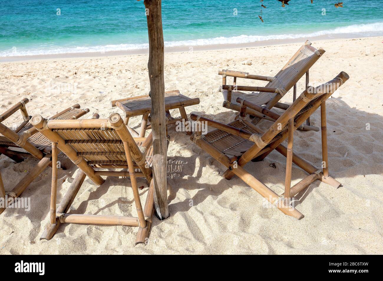 Boracay Island beautiful beach puka shell beach, Philippines Stock ...