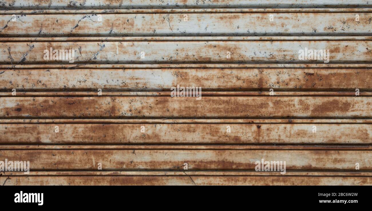 rusty corrugated metal aged texture old iron rusty background Stock ...