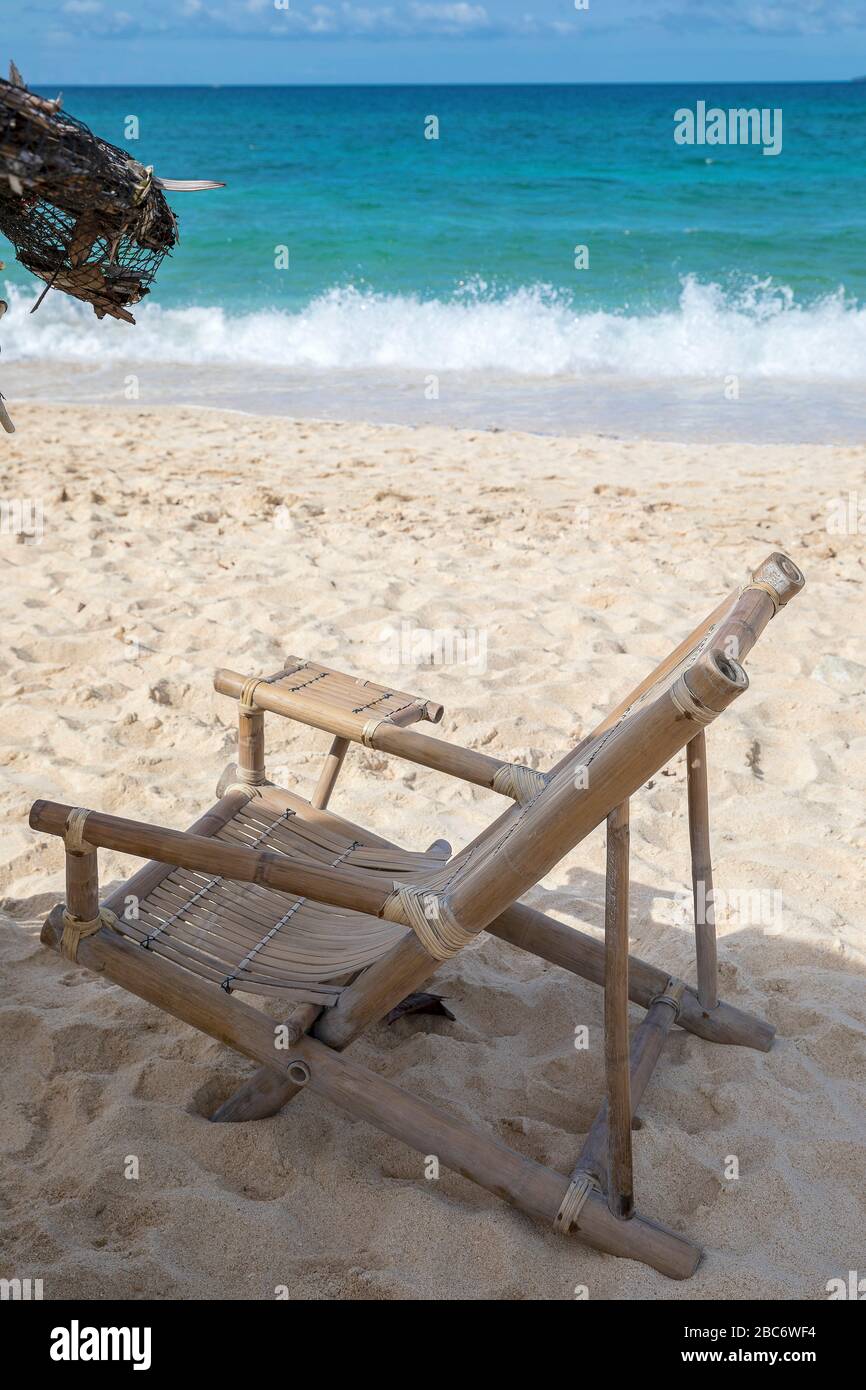 Boracay Island beautiful beach puka shell beach, Philippines Stock ...