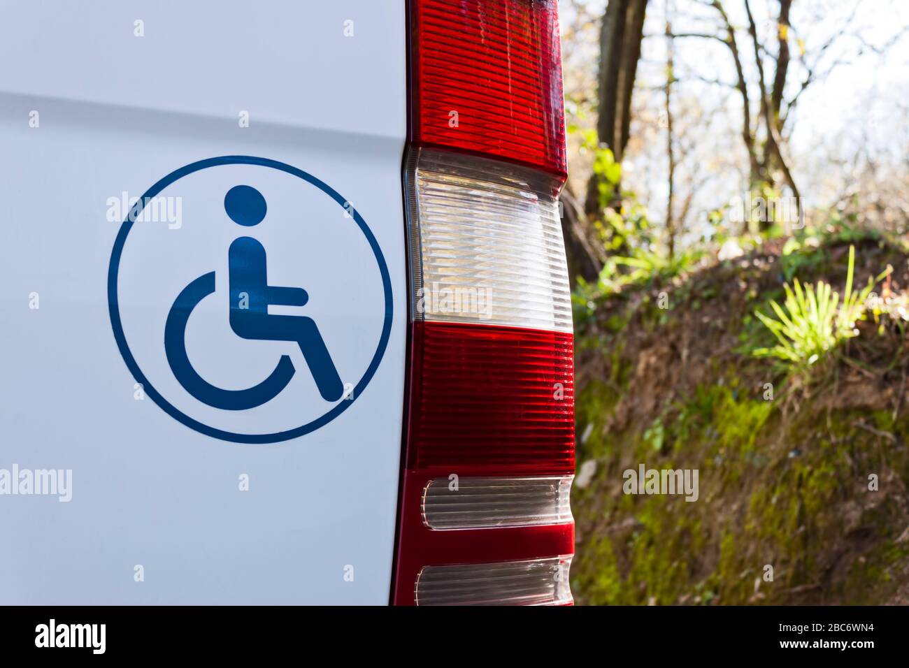 Wheelchair accessible vehicle hi-res stock photography and images - Alamy