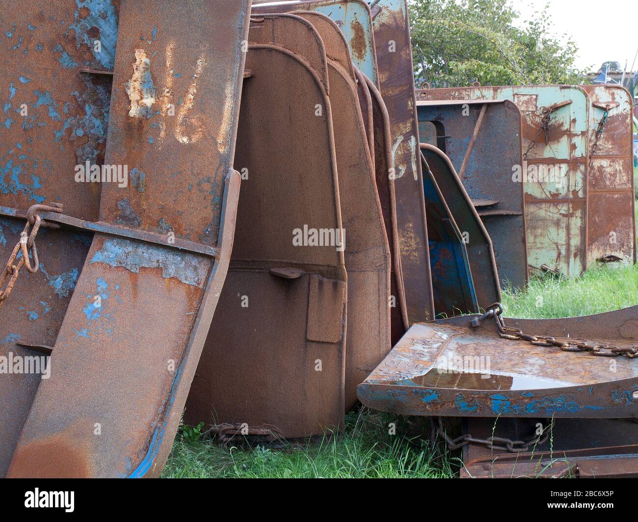 Trawl doors hi-res stock photography and images - Alamy