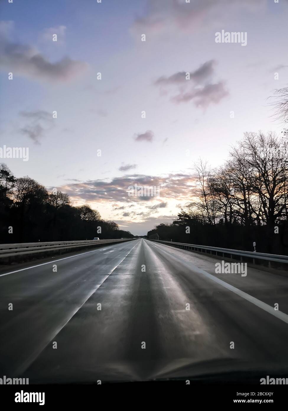 Almost empty highway in hi-res stock photography and images - Alamy