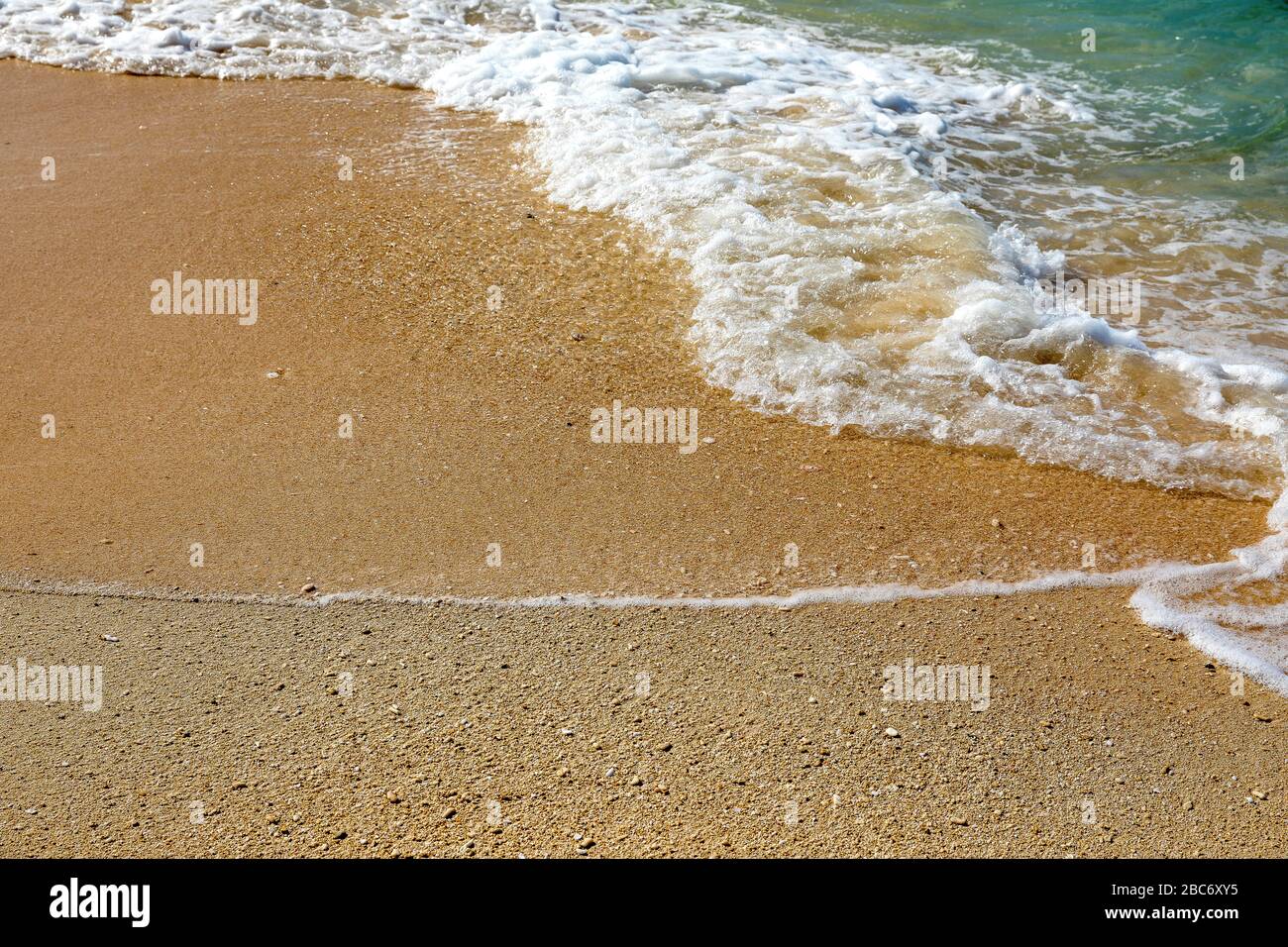 Boracay Island beautiful beach puka shell beach, Philippines Stock ...
