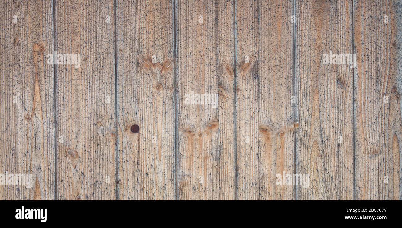 Background made of vertical wooden laths old brown rustic wood texture ...