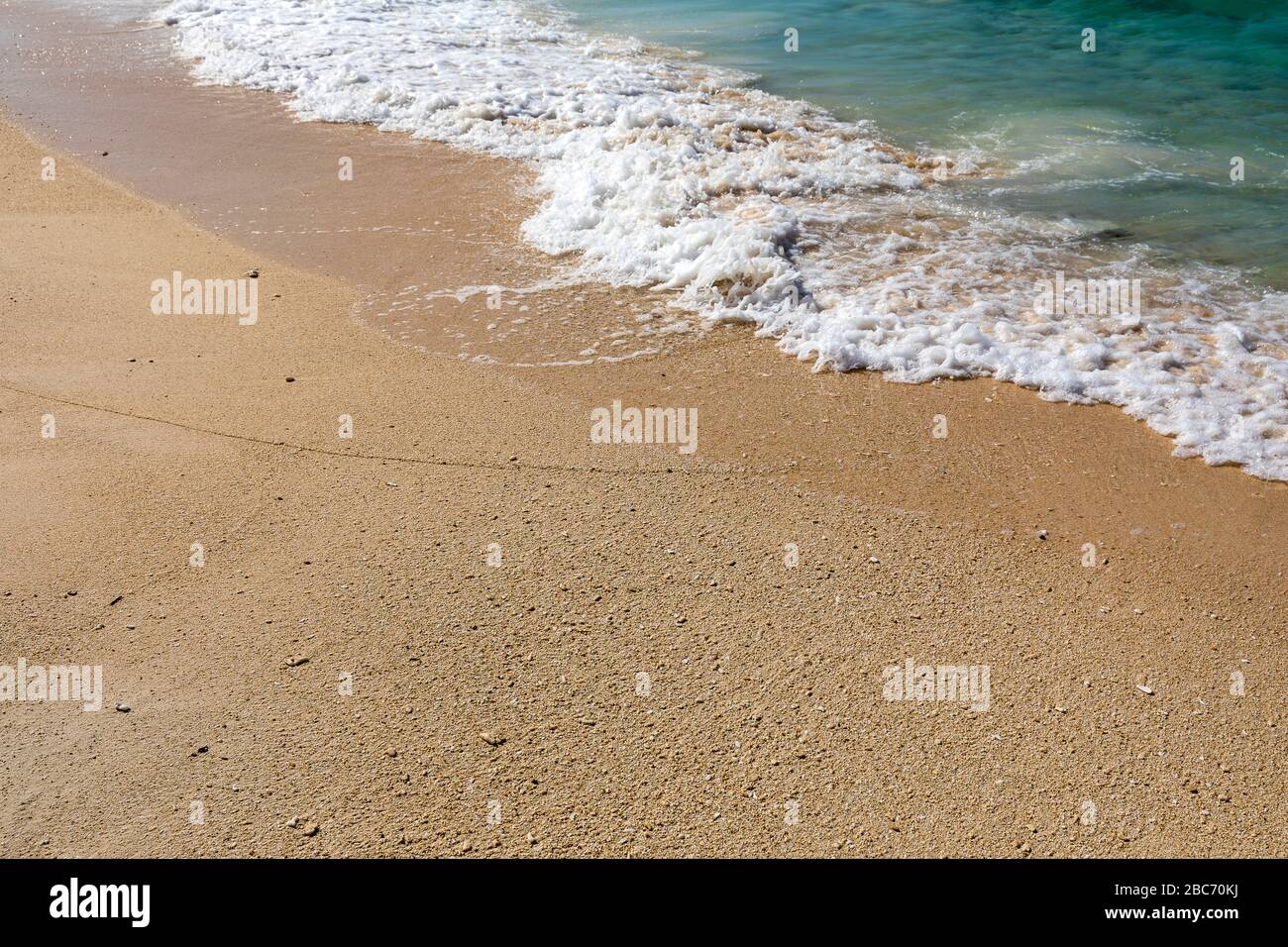 Boracay Island beautiful beach puka shell beach, Philippines Stock ...