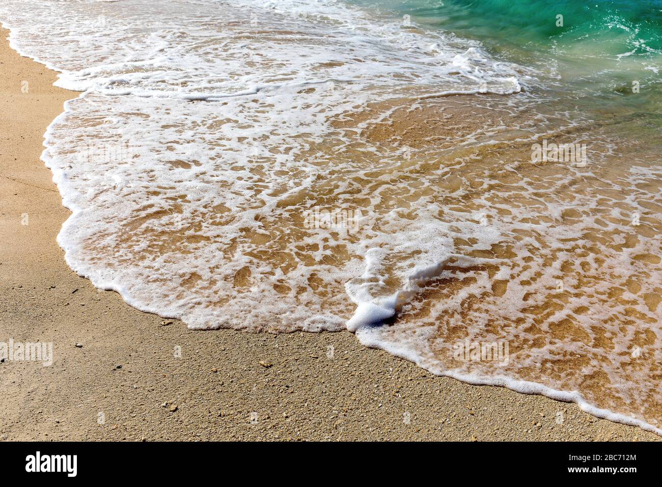 Boracay Island beautiful beach puka shell beach, Philippines Stock ...