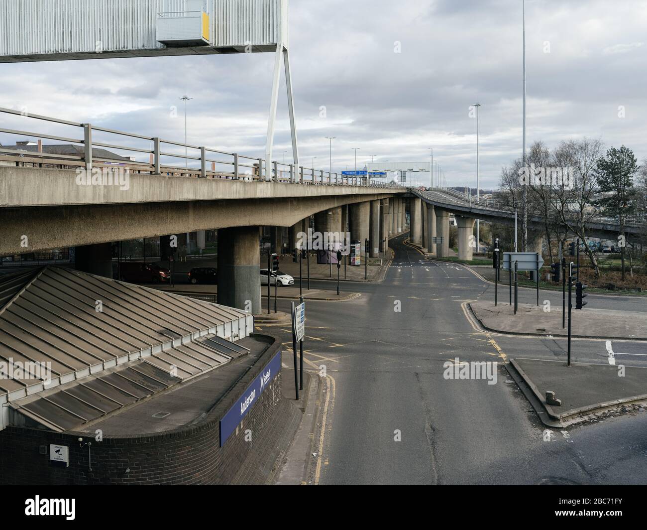 Clyde side expressway hi-res stock photography and images - Alamy
