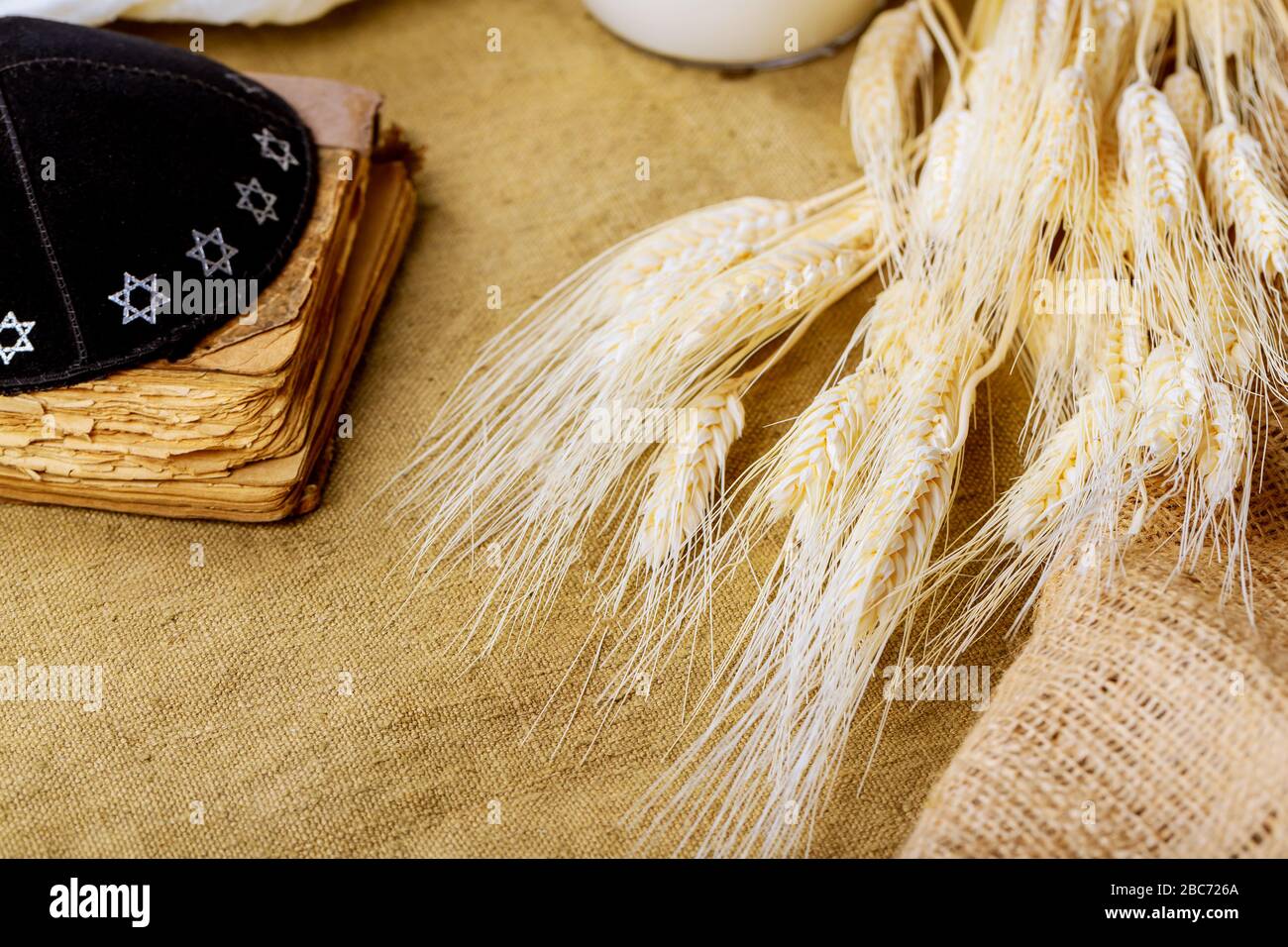 Traditional Shavuot the harvest season Jewish harvest holy festival ...