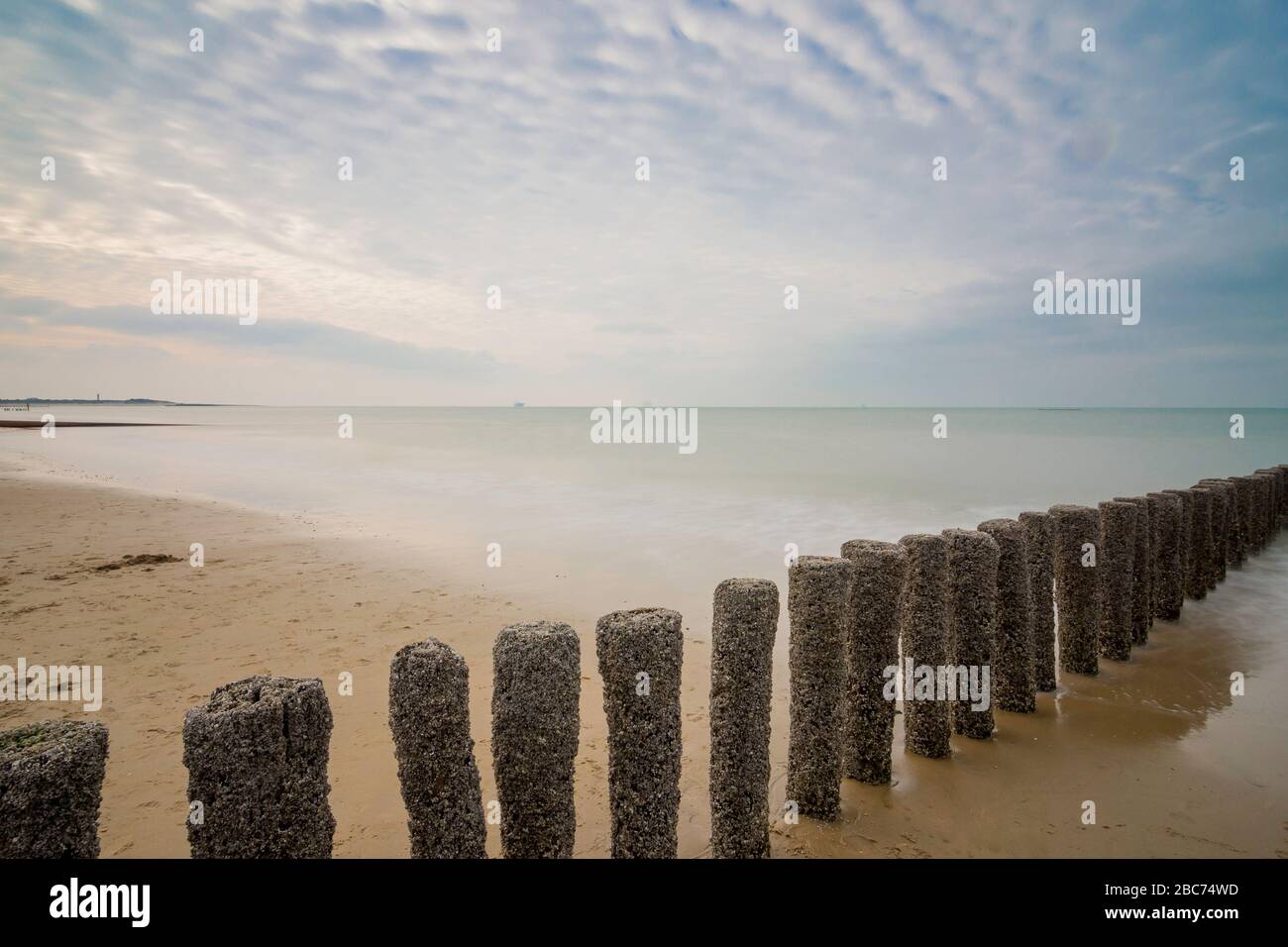 Groynes beach hi-res stock photography and images - Alamy