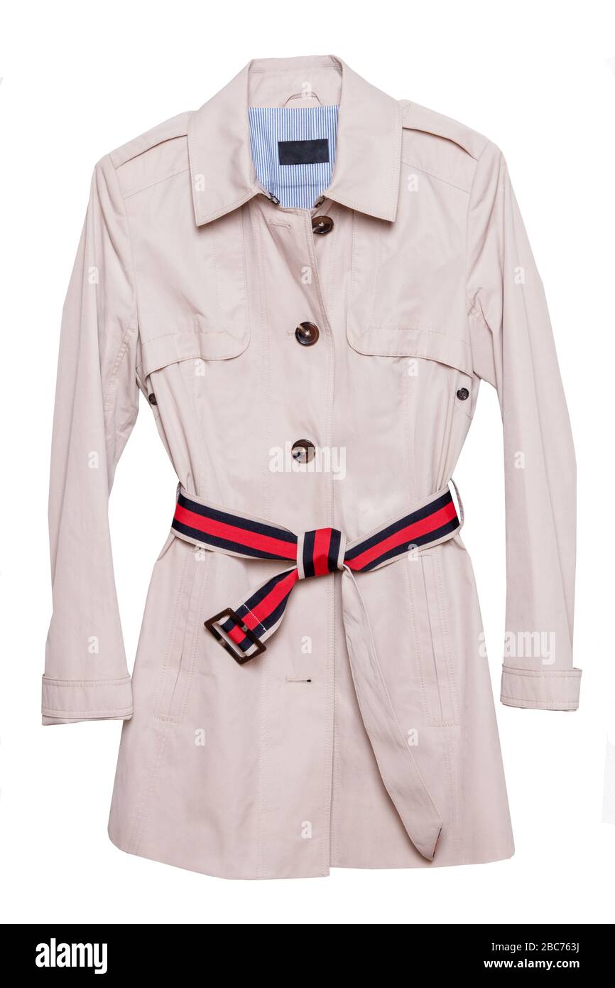Beige trench coat hi-res stock photography and images - Alamy