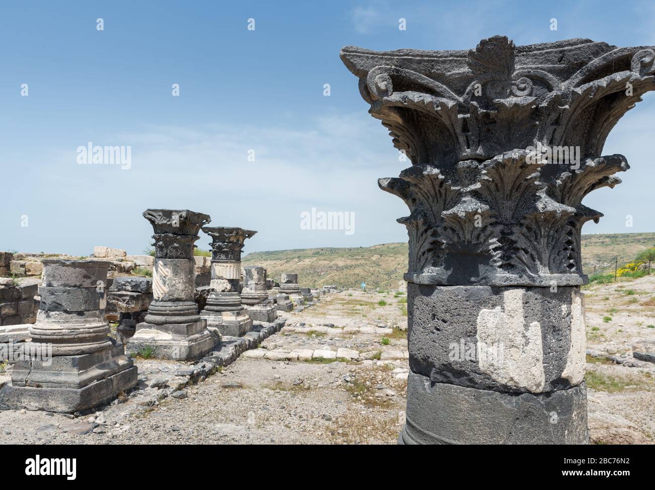 At Susita National Park at Northern Israel Stock Photo - Alamy