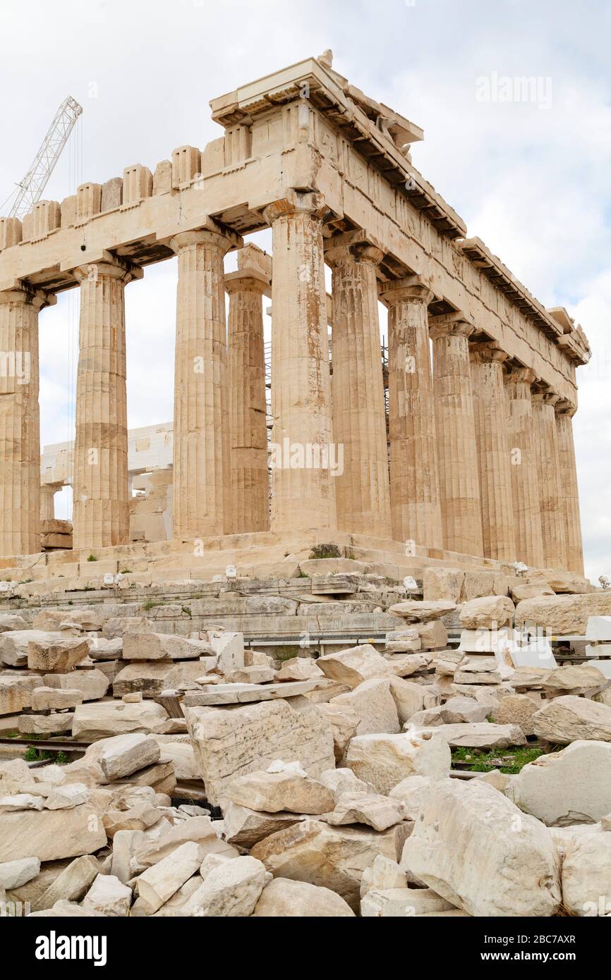 The Parthenon in Athens, Greece Stock Photo - Alamy