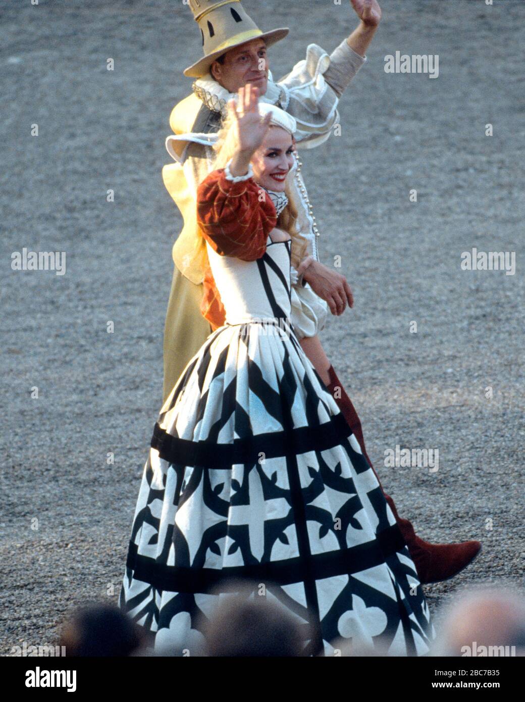 Actress and model Jerry Hall with Partner 'That's Life' presenter Gavin ...