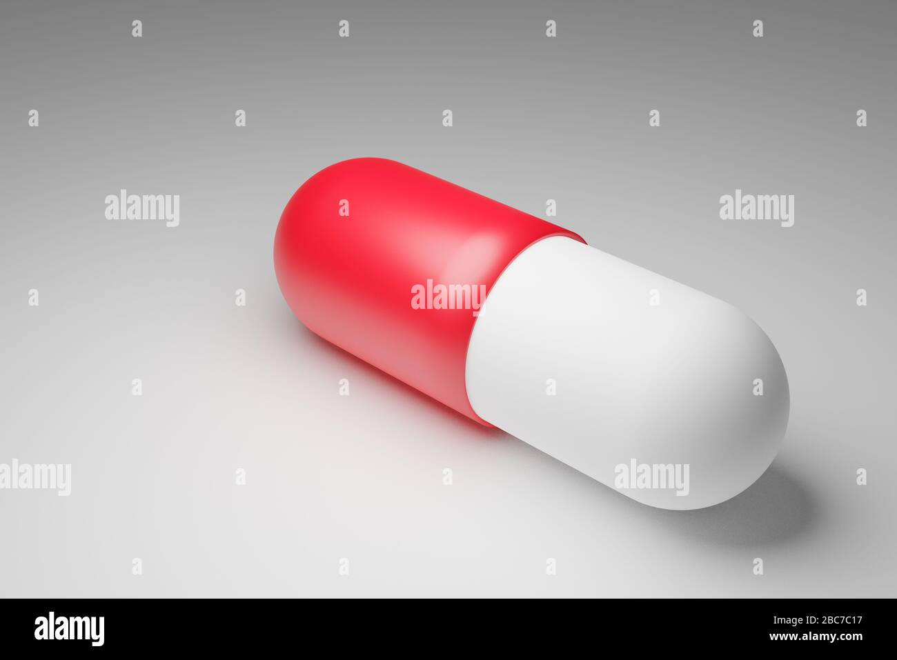 3D rendering of capsules medication Stock Photo - Alamy