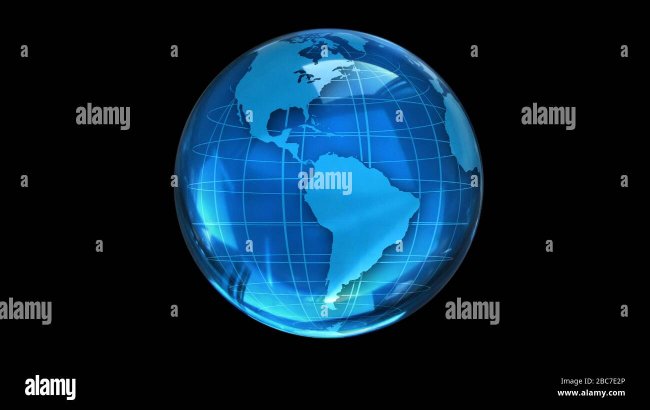 3D rendering of an abstract stylized planet globe. Creative and ...