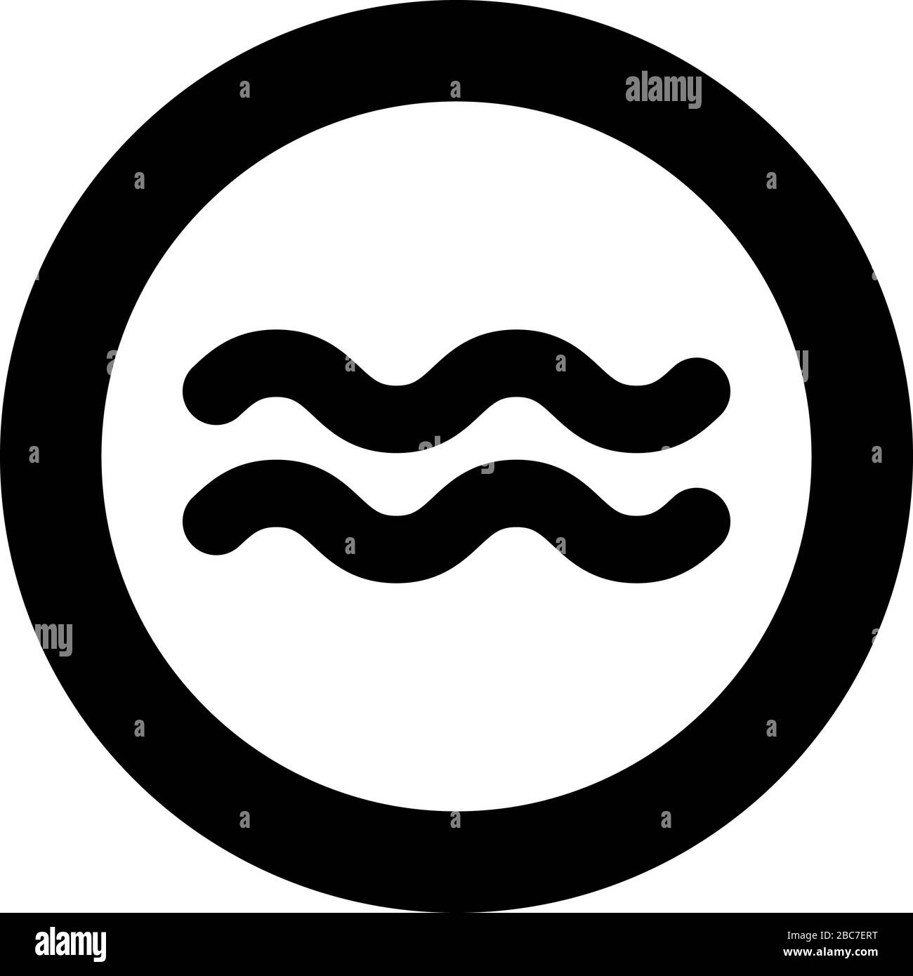 Washable Designation on the wallpaper symbol icon in circle round black ...