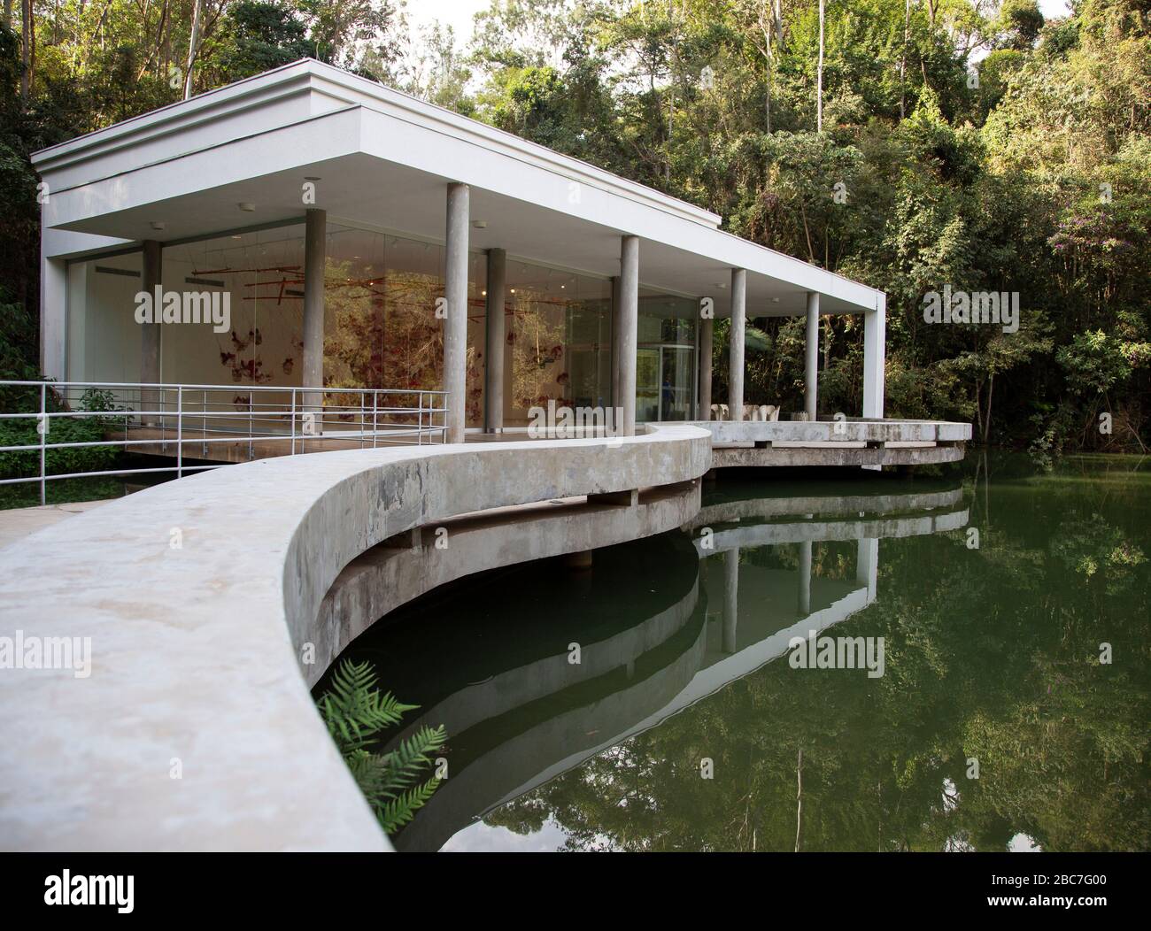 Inhotim The Institute Of Contemporary Art And Botanical Gardens in the ...