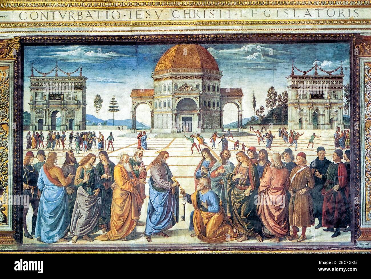 Perugino, Christ Giving The Keys Of The Kingdom To Peter, 48% OFF Perugino, Christ Giving The Keys Of The Kingdom To Peter, 48% OFF