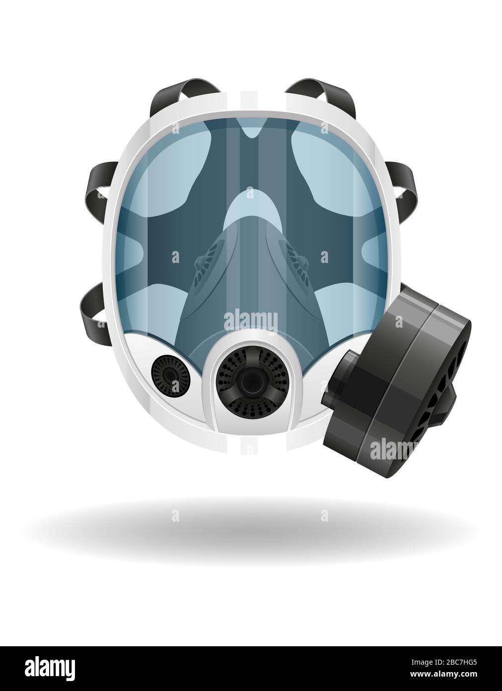 respirator breathing mask for protection against diseases and ...