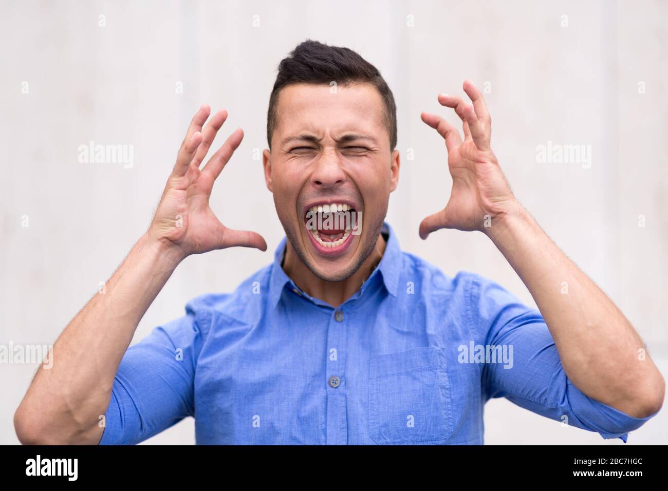 Angry screaming hi-res stock photography and images - Alamy