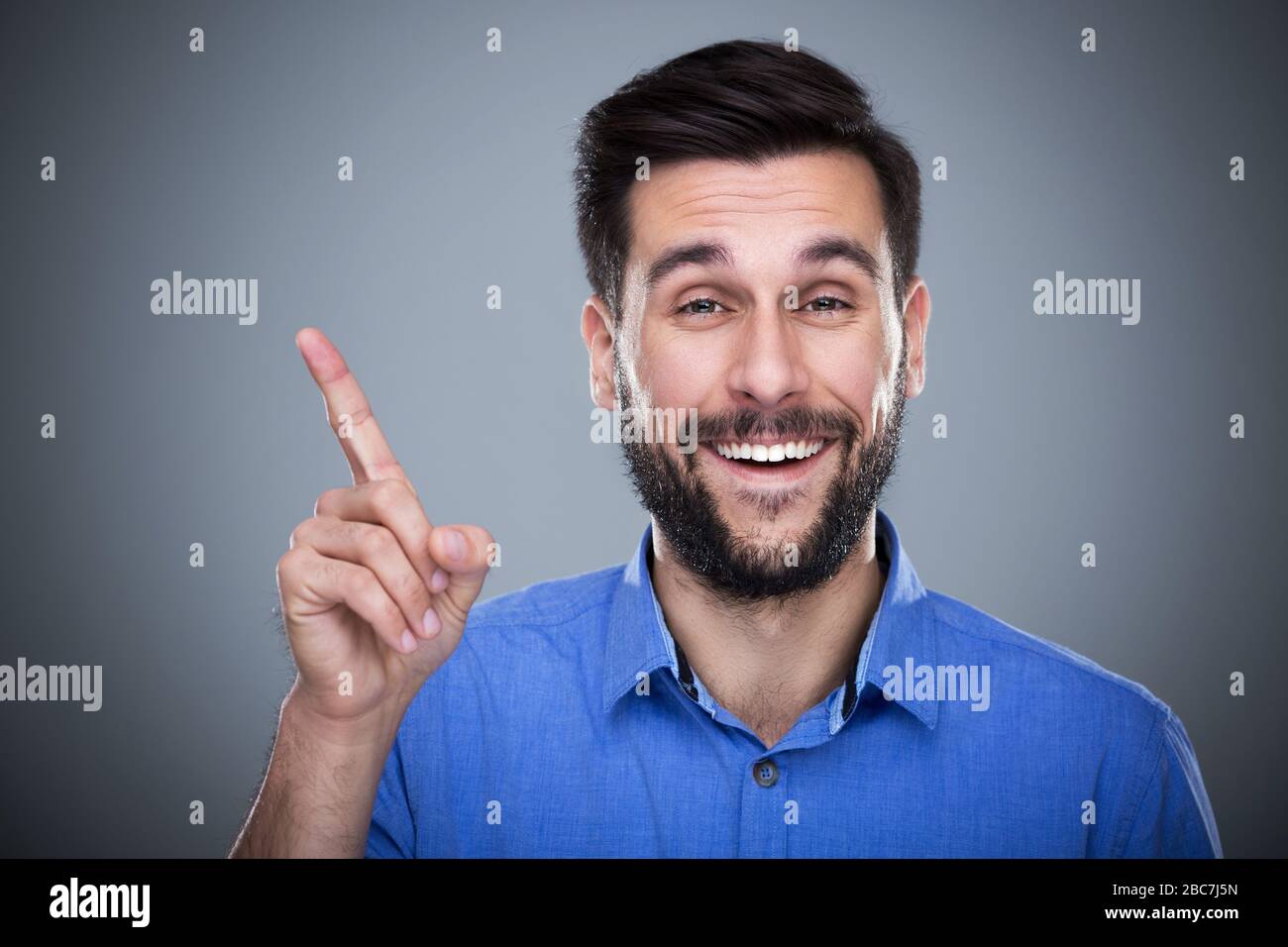 Person pointing alone hi-res stock photography and images - Alamy