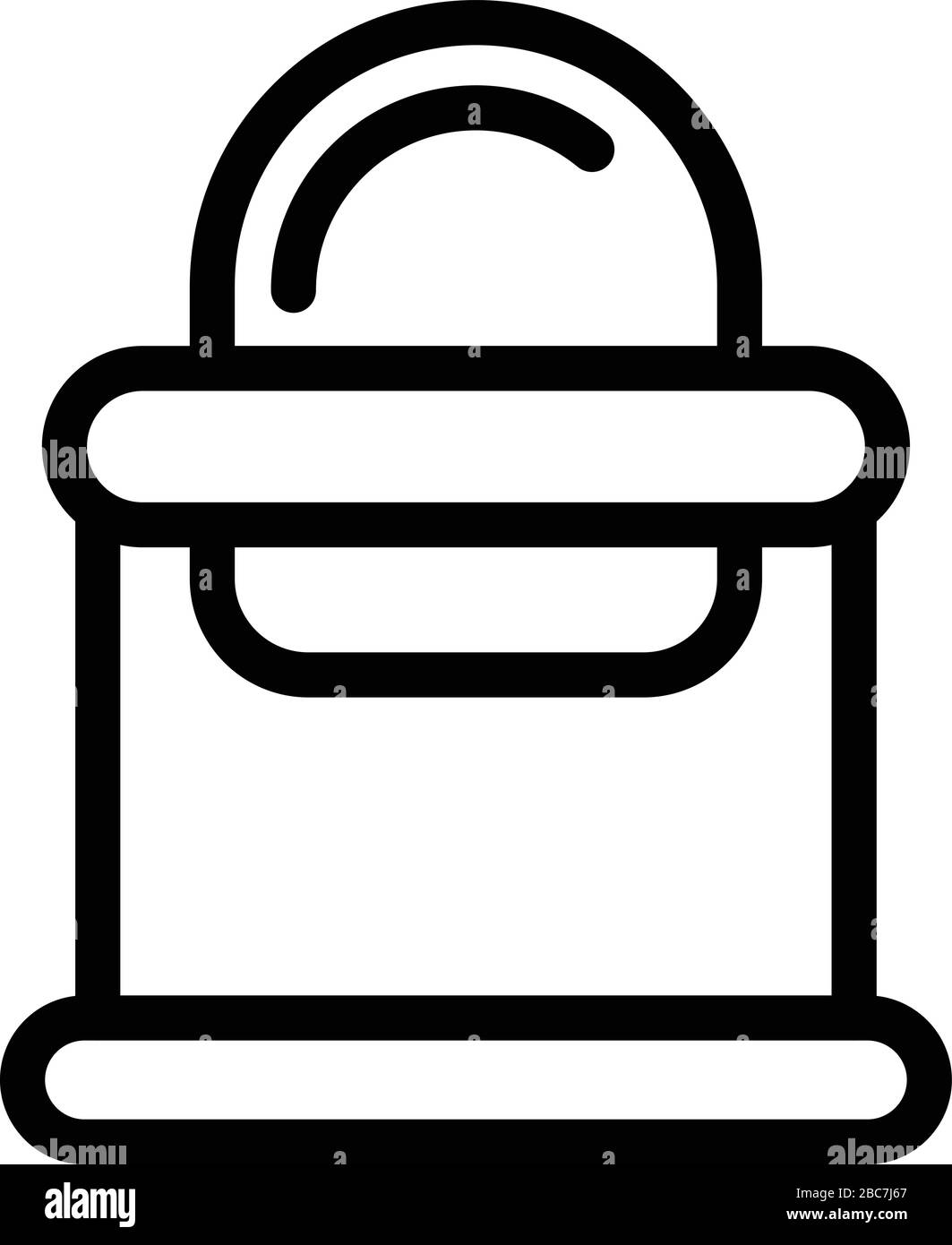 Baby walker icon, outline style Stock Vector Image & Art - Alamy
