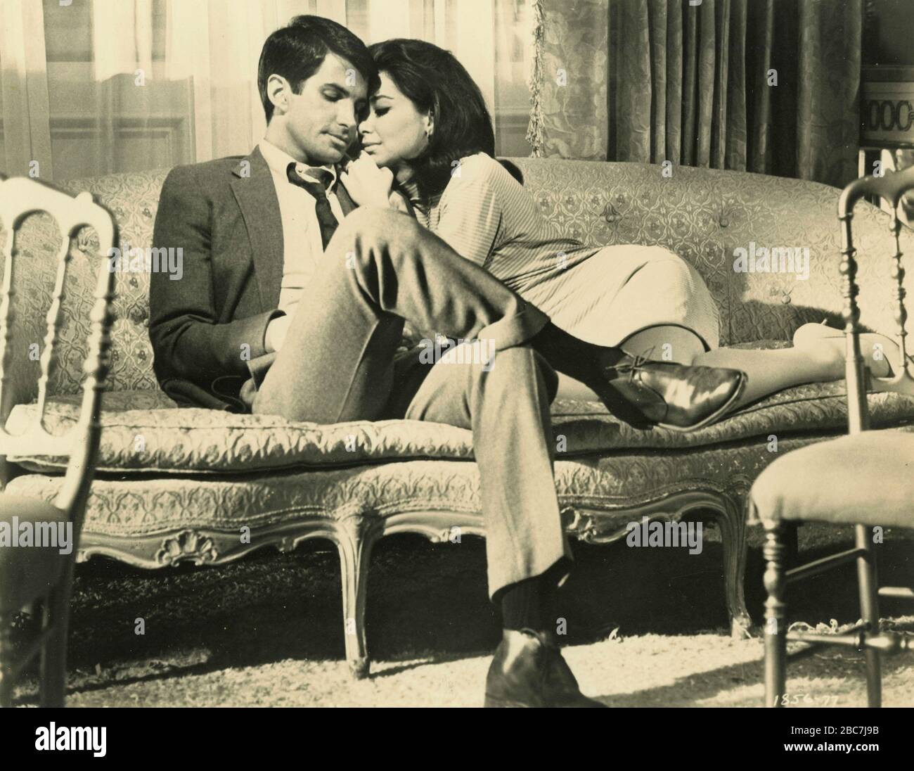 Actors George Hamilton and Suzanne Pleshette in the movie The Power ...