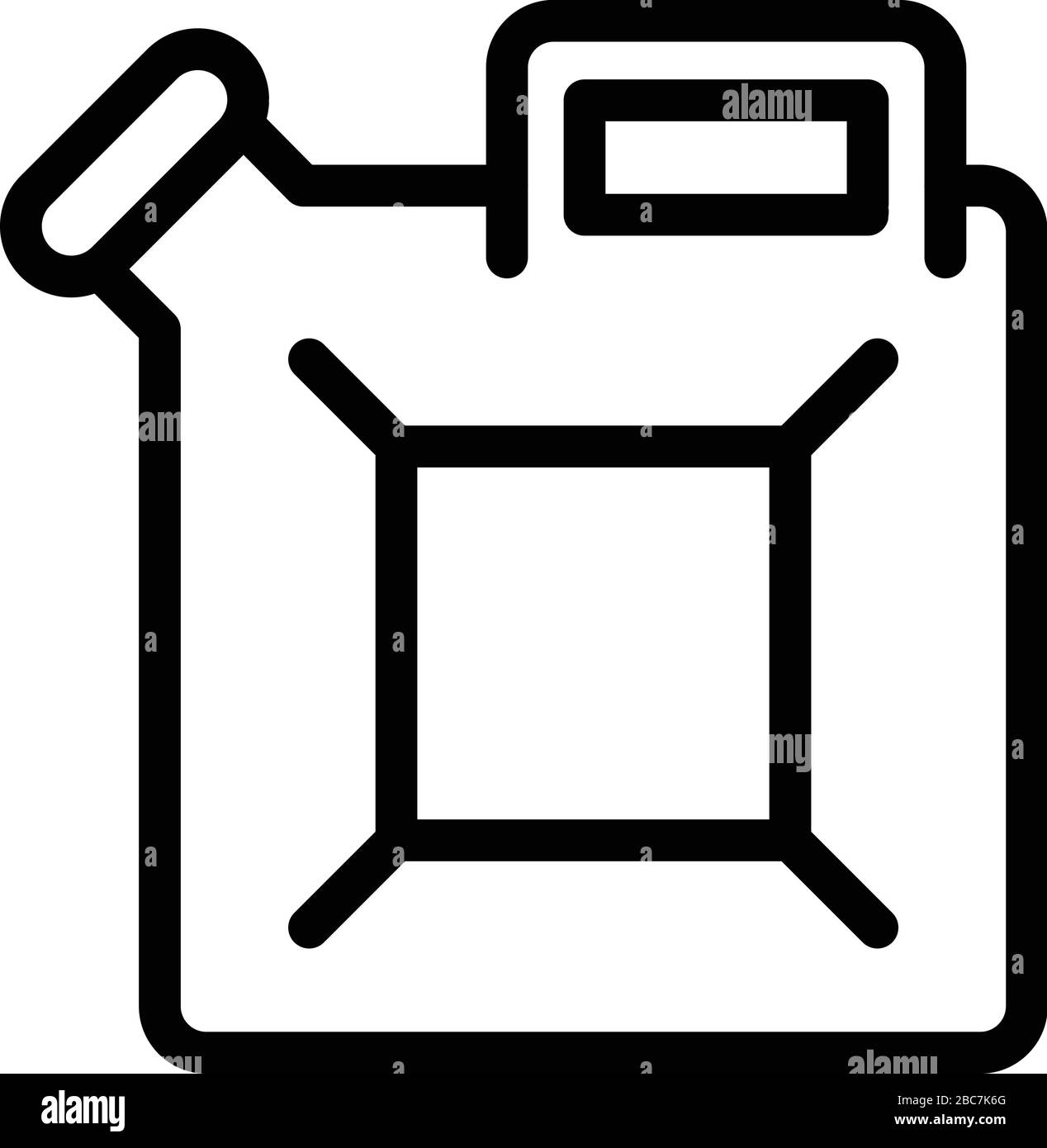 Fuel canister icon, outline style Stock Vector Image & Art - Alamy
