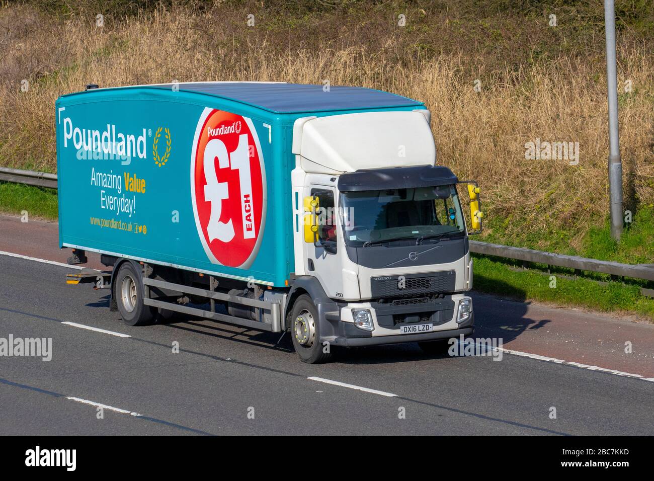 Poundland Lorry High Resolution Stock Photography and Images - Alamy