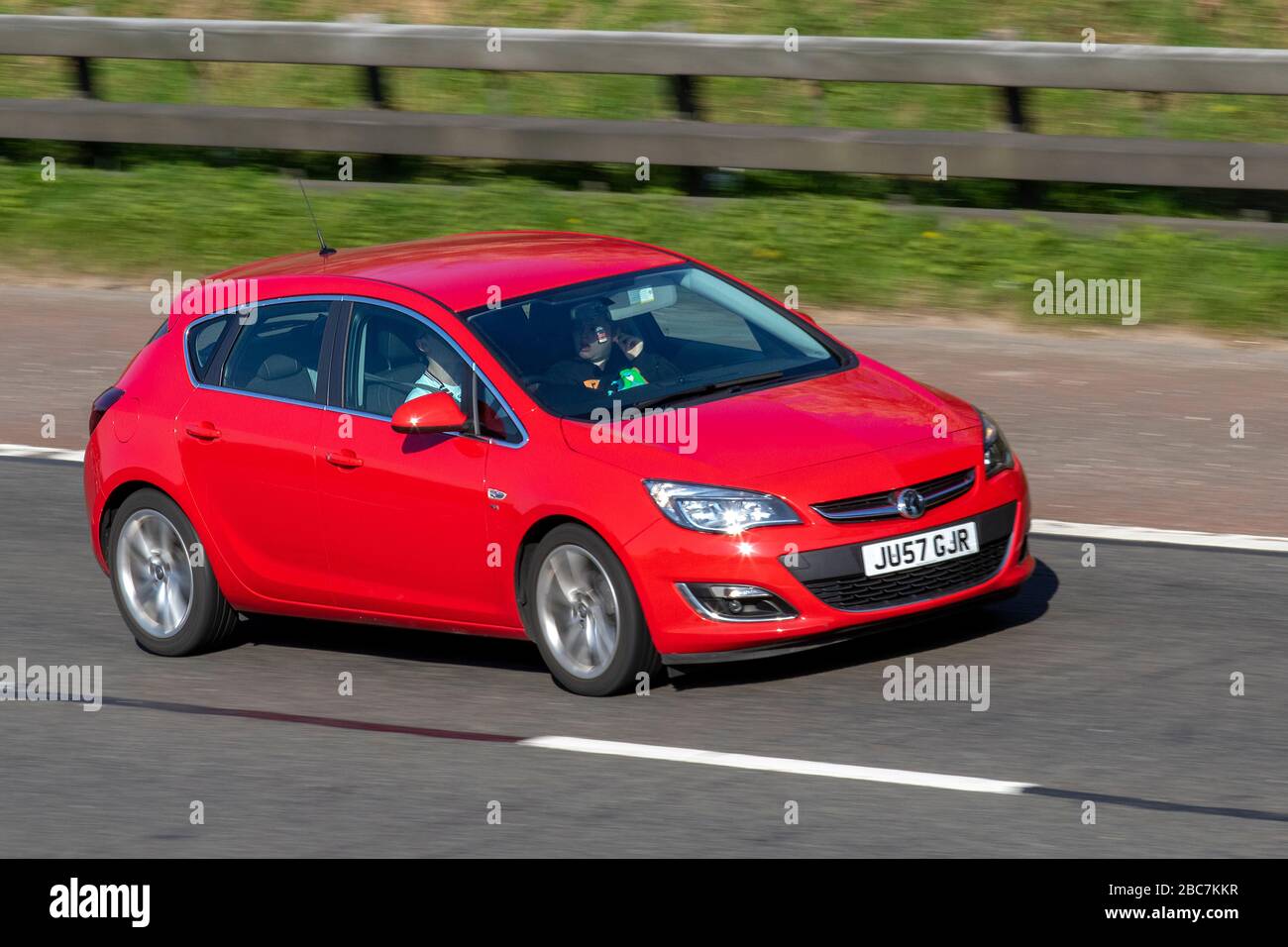 Red vauxhall astra hi-res stock photography and images - Alamy