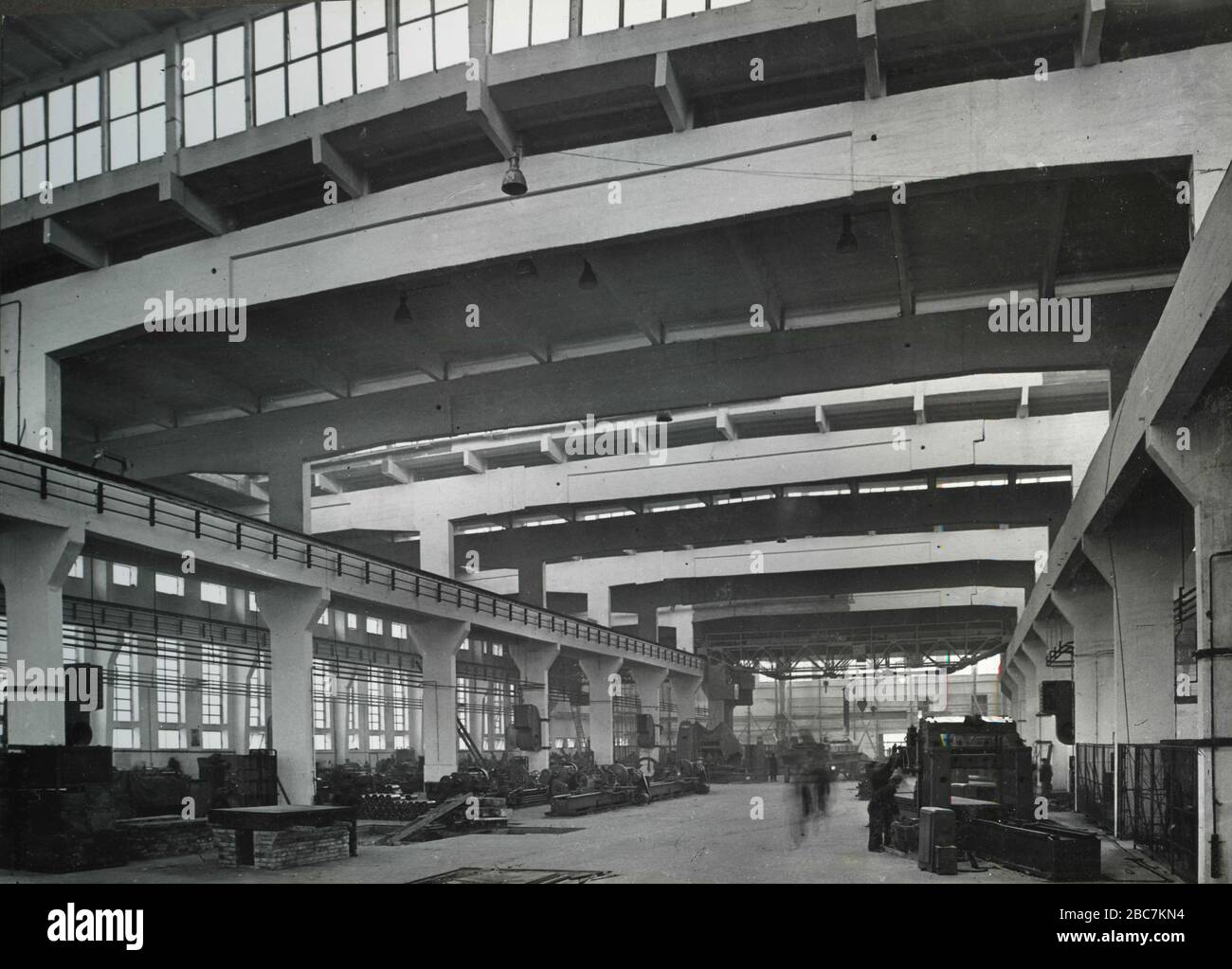 Workers at the assembling department, Inauguration of the Sovietic ...