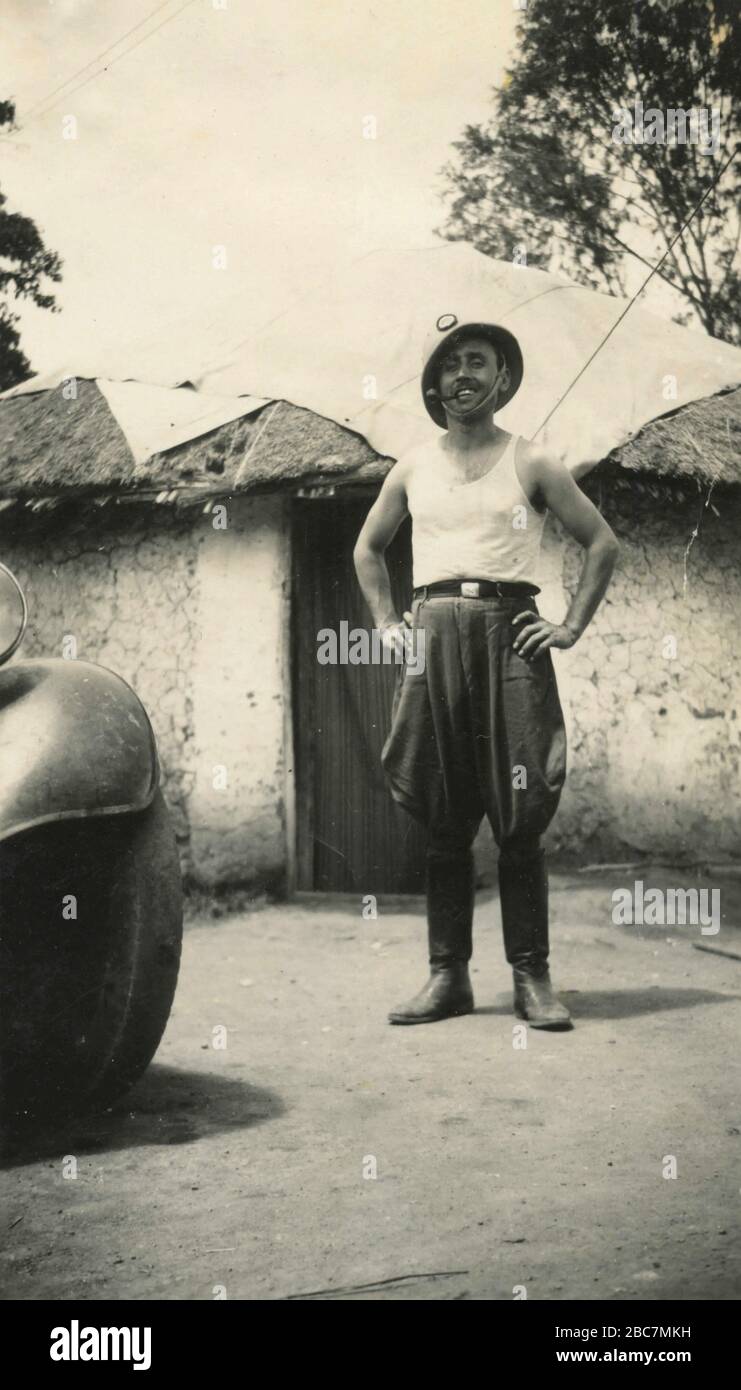 Italian Royal Army colony soldier, East Africa Italian Colony 1930s ...